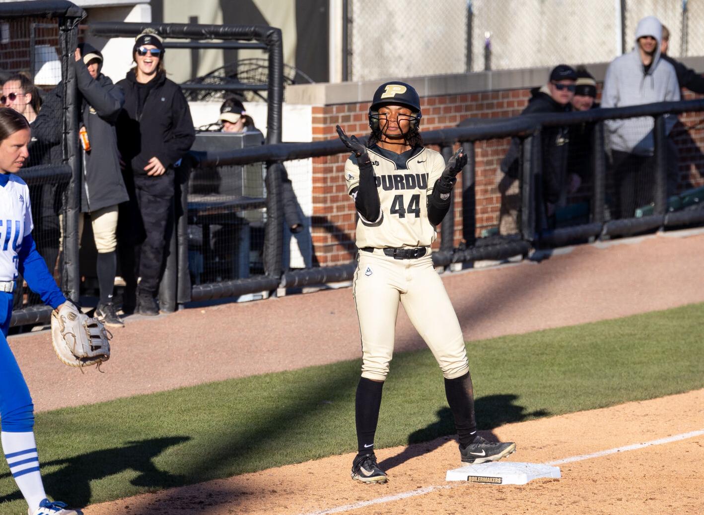 Boiler softball bombards Panthers in 5-inning finish | Softball ...
