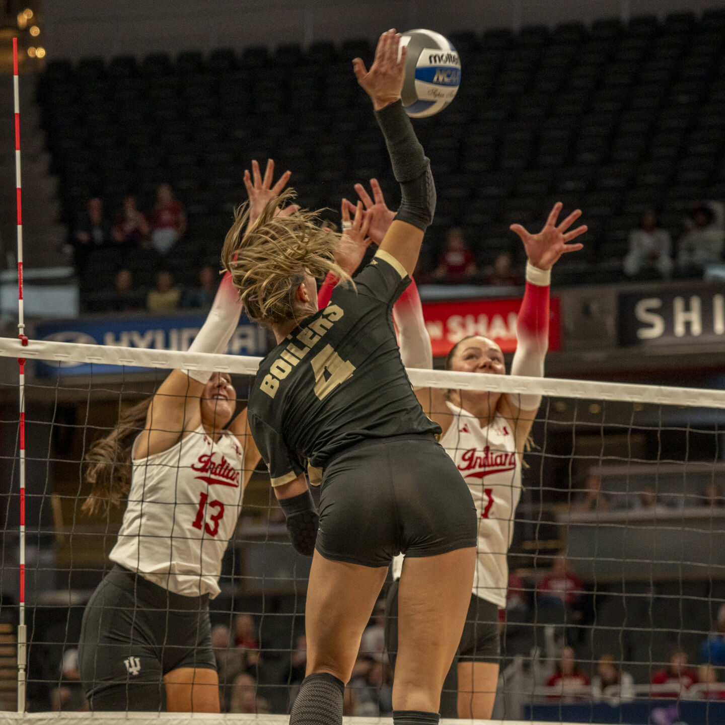 Purdue volleyball defeats IU in the annual Monon Spike Match ...