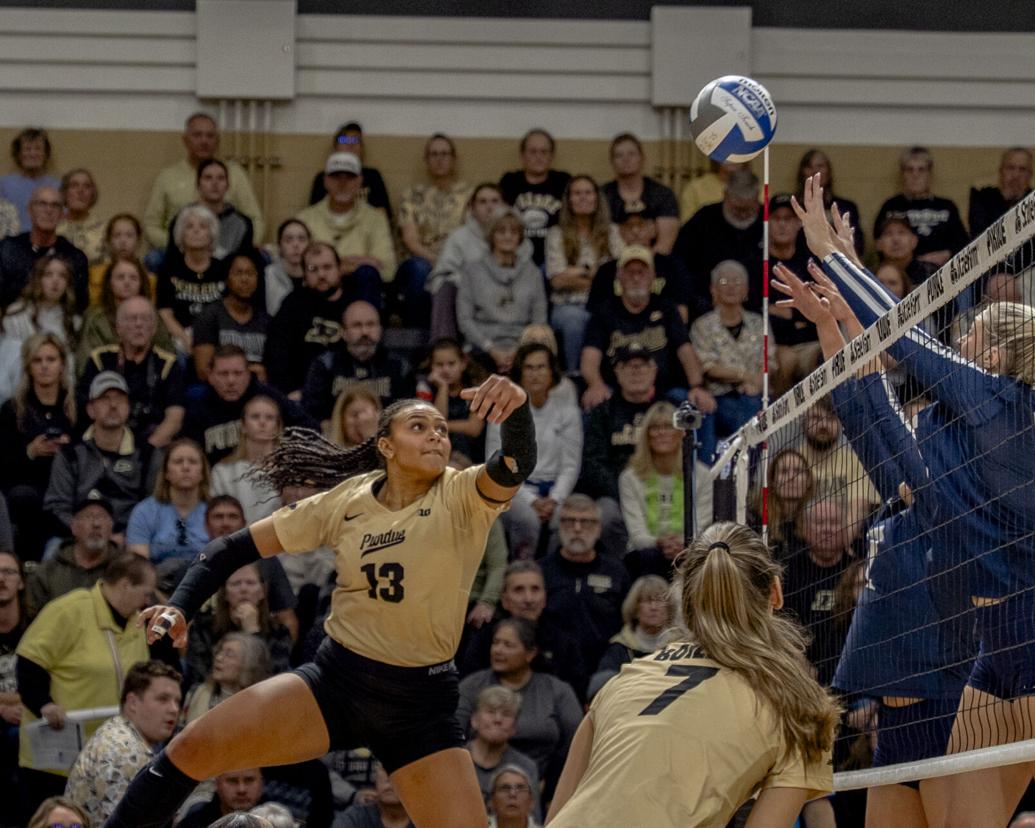 Purdue volleyball sweeps Penn State, first time since 1987 | Volleyball ...
