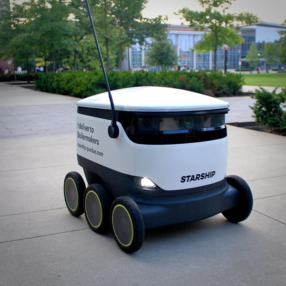 Starship robot run over by garbage truck | Campus | purdueexponent.org