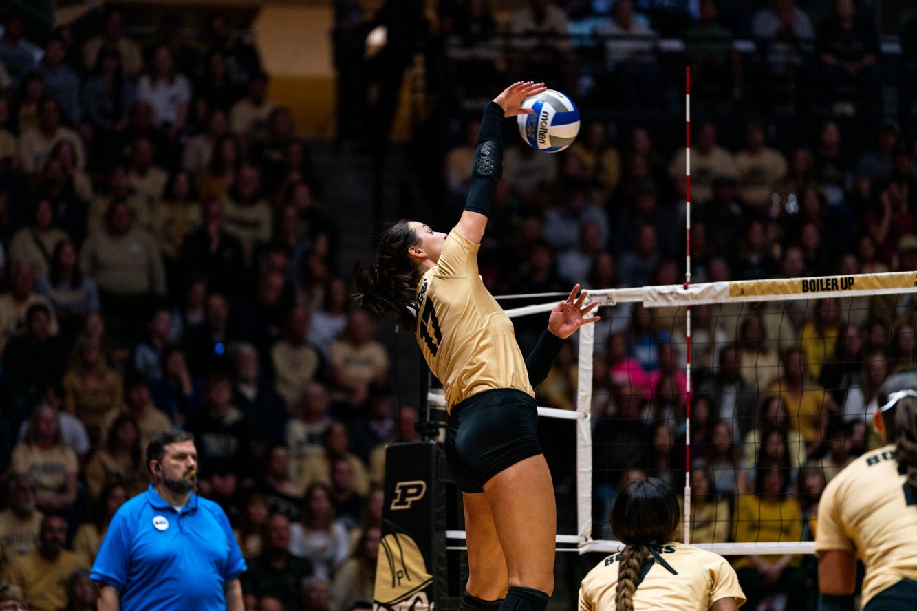 Purdue volleyball's Eva Hudson named Big Ten player of week ...