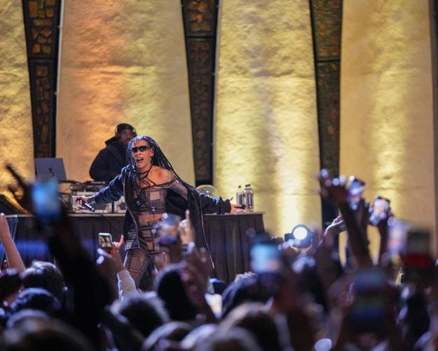 10/1/22 Rapper Rico Nasty performs at Slayter Hill | Campus ...