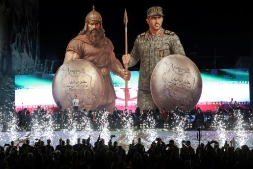 Iran unveils monument to ancient victory in show of post-war defiance ...