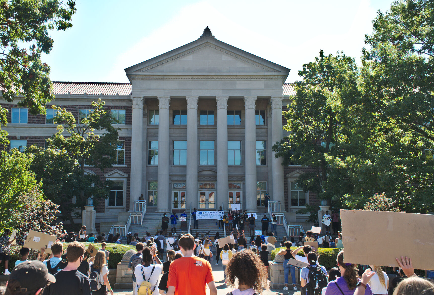 BLM protest demands justice, change from Purdue | Campus ...