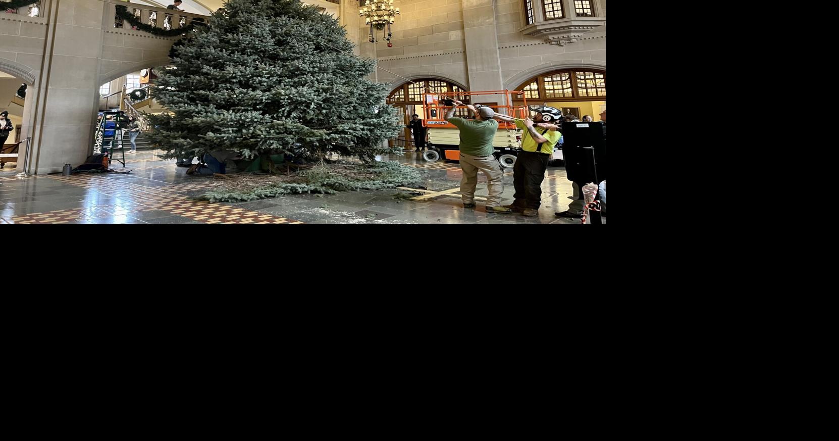 PMU Christmas tree arrives from Lafayette | Campus | purdueexponent.org