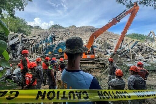 Death toll climbs after trash site collapse buries dozens in ...