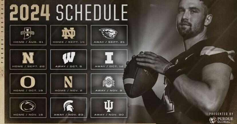 Purdue football announces 2024 schedule | Football | purdueexponent.org