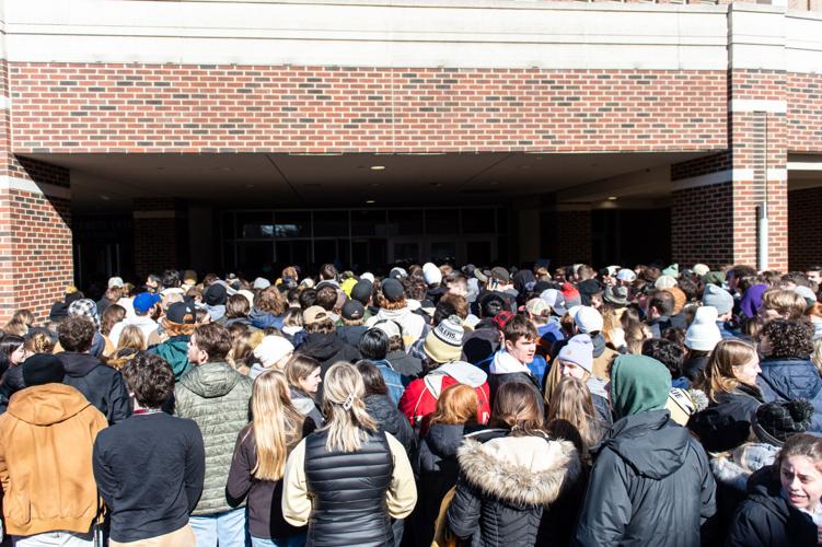 'Survival of the fittest’: Thousands of students ambush Mackey for a ...