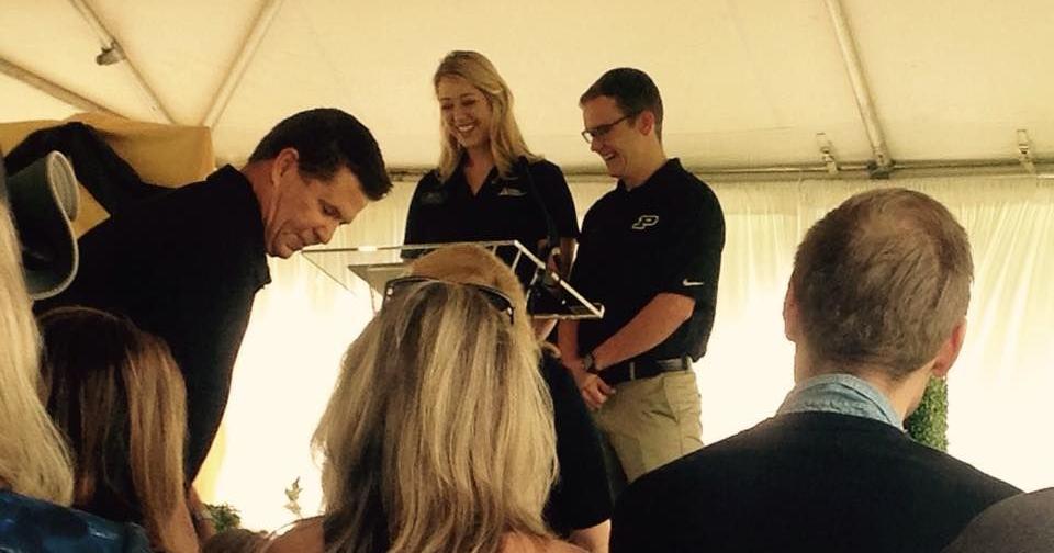 Leadership center dedication marked by humor, family moments | News ...