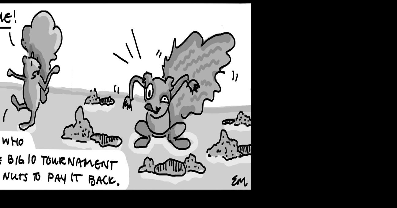 Topher the Campus Squirrel - Ellouise Moehring 03/21/2024 | Comics ...