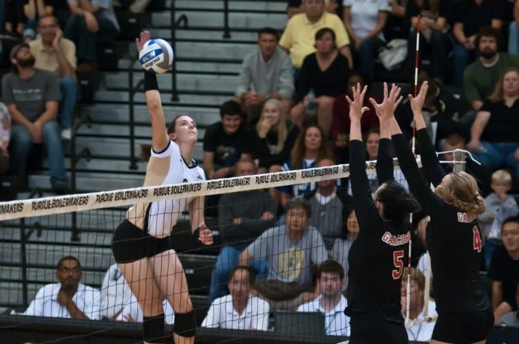 9-10 Volleyball vs Jacksonville | Volleyball | purdueexponent.org