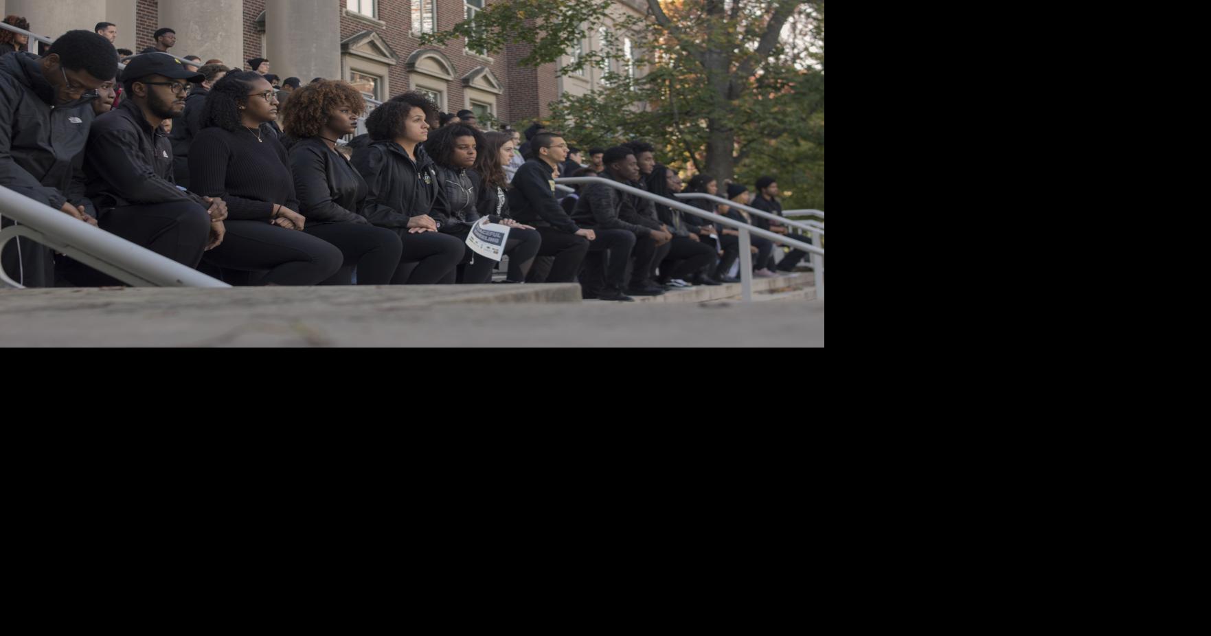 Campus protest condemns 'police brutality, discrimination' | Campus ...