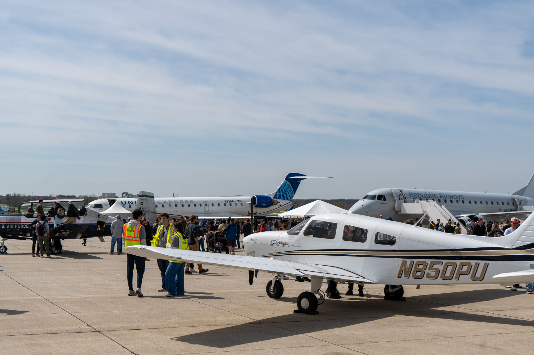 Aviation fans flock to annual Purdue Aviation Day | Campus ...