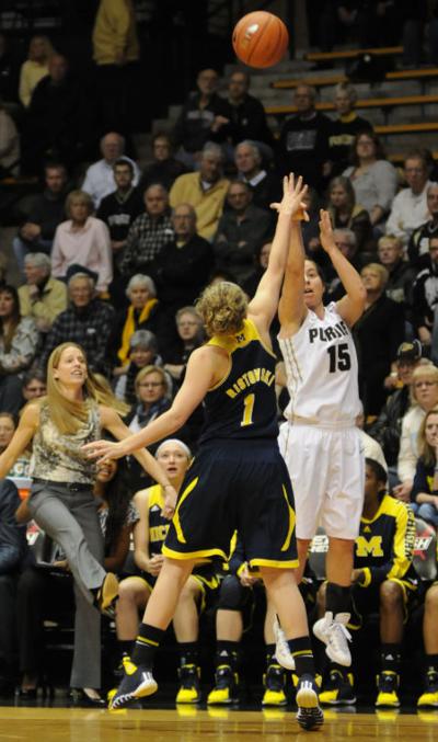 Purdue women's basketball - Boilers can't overcome poor shooting ...