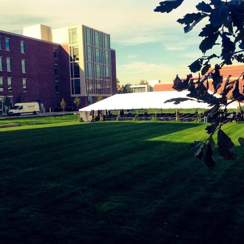 Leadership center dedication marked by humor, family moments | News ...