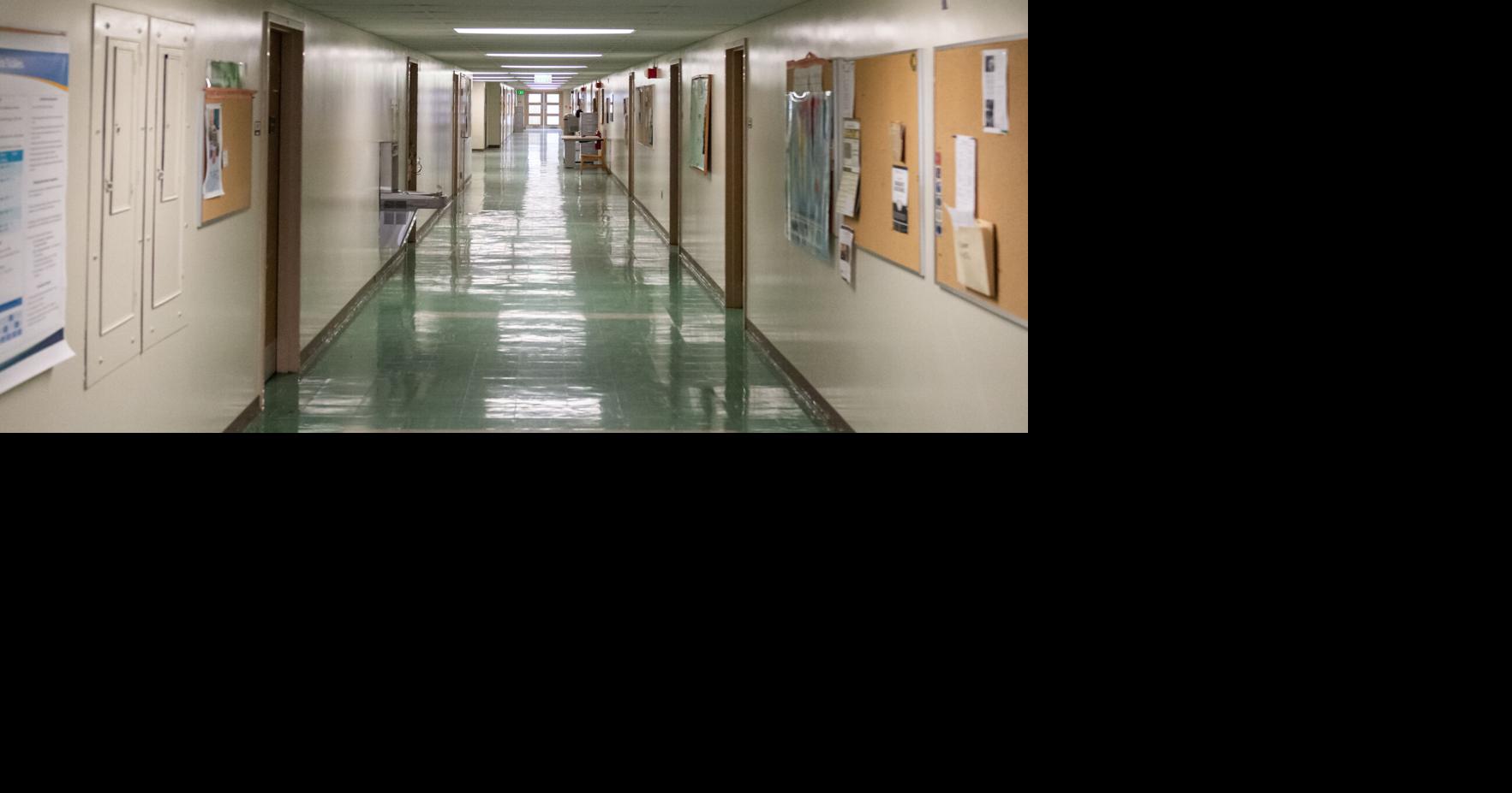 2/1/22 Mold at Heavilon Hall, Corridor at Heavilon Hall | Campus ...