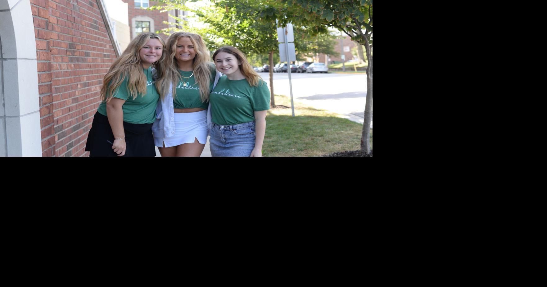 9/5/21 Fall Rush, Gamma Chis, Ally Zink, Emma Snider, Caitlin Jelensky ...