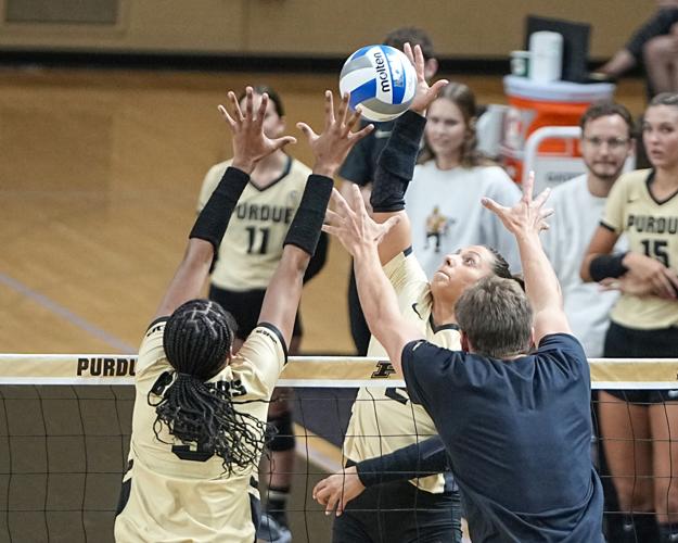 Triple threats | Volleyball | purdueexponent.org