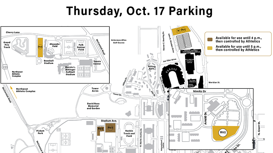 Parking information released for Friday’s football game | Campus ...