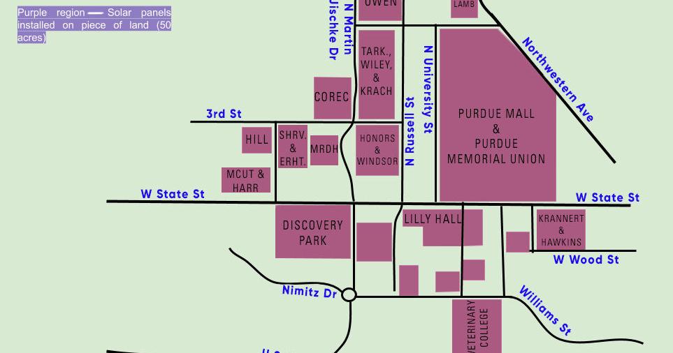How much solar energy would it take to power Purdue? | Campus ...