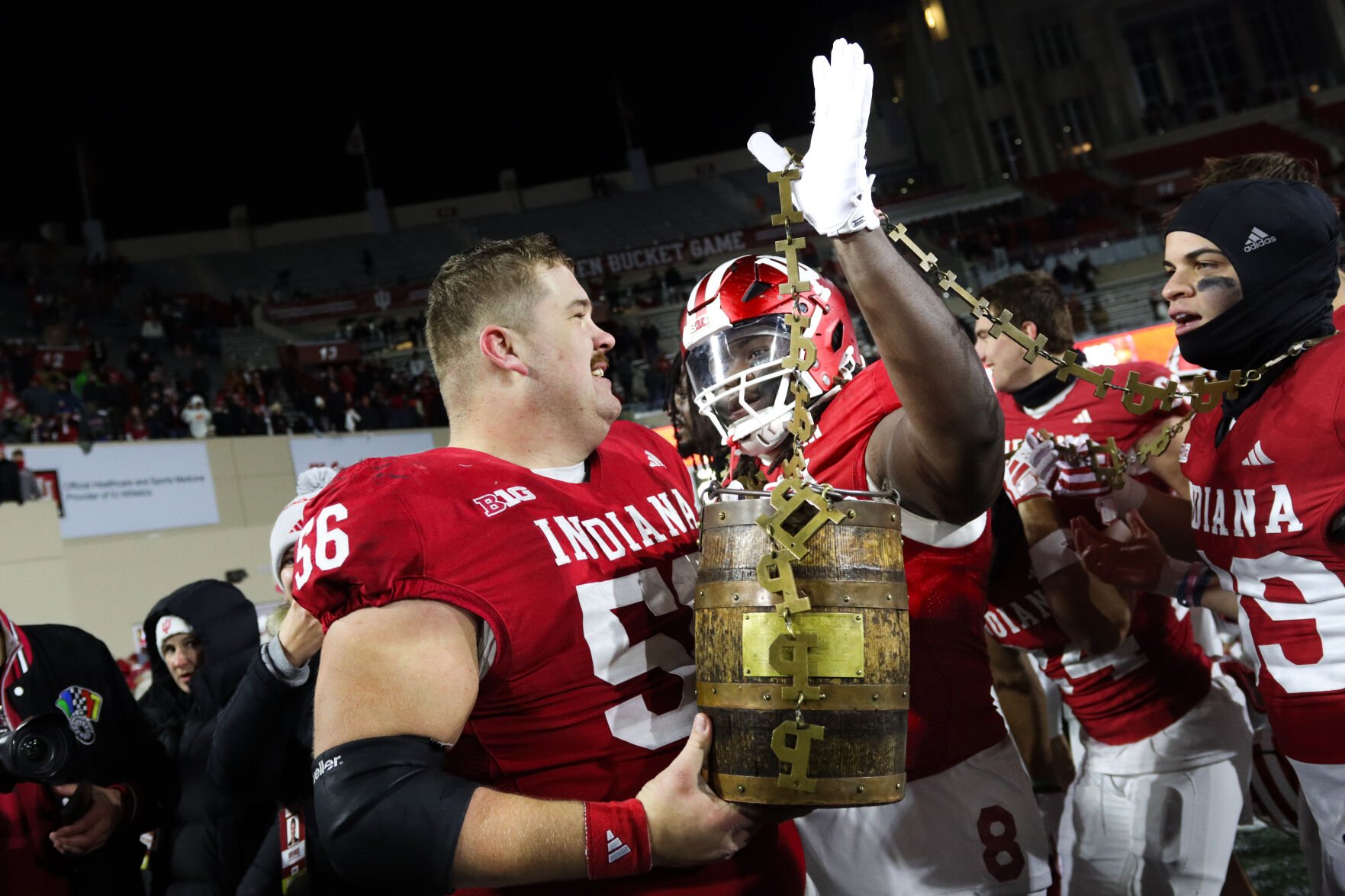 First look at 100th showdown for the Old Oaken Bucket | Football ...