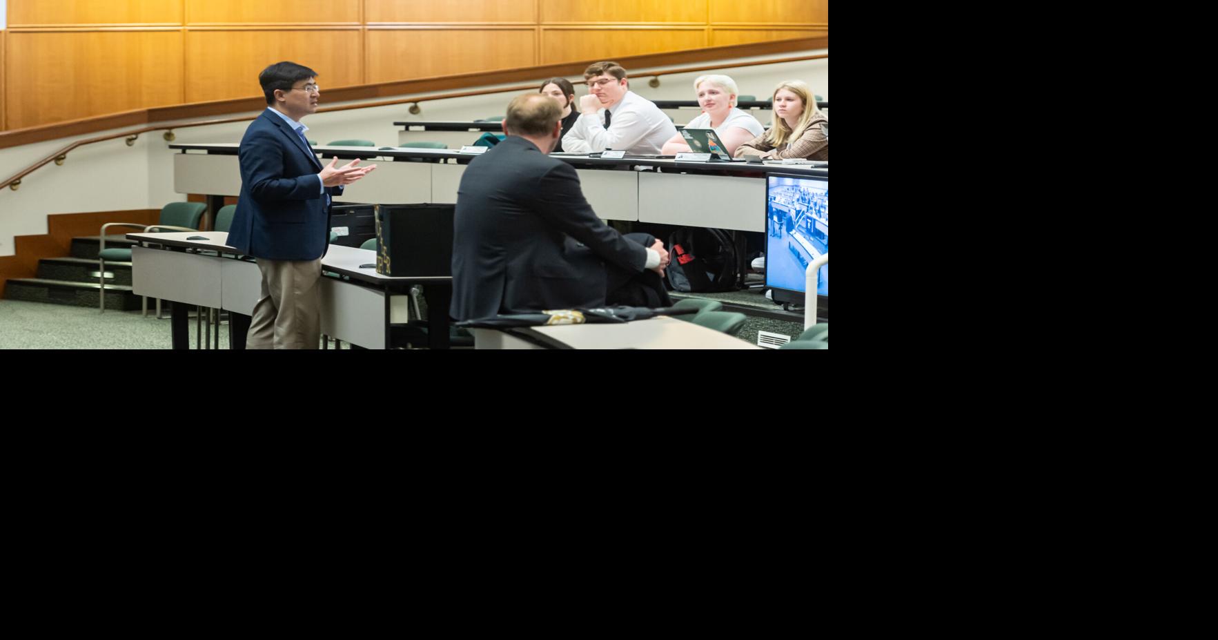 President Mung Chiang and Provost Michael Wolfe surprise PSG Meeting ...