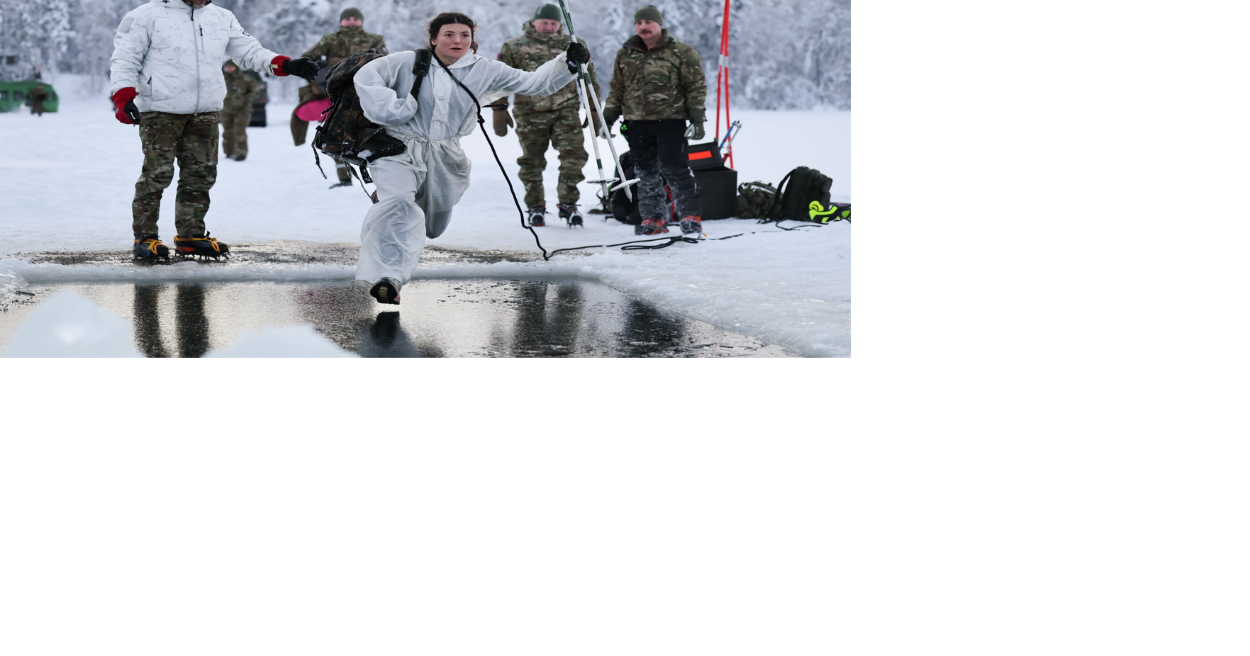 British troops plunge into icy Arctic waters as tensions rise over ...