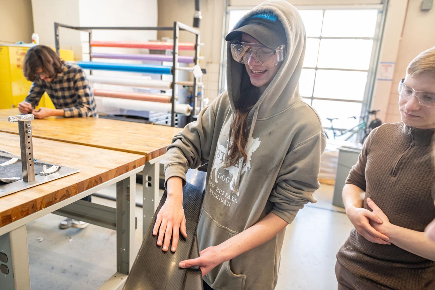 2/8/24 Bechtel Innovation Design Center, Sophia Knap shows off ...