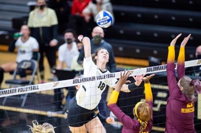 Purdue volleyball wins at Michigan, 3-1 | Volleyball | purdueexponent.org