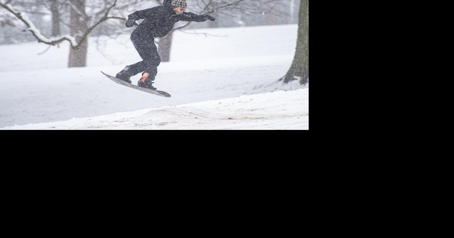 Storm brings snow and sledding to campus | Campus | purdueexponent.org