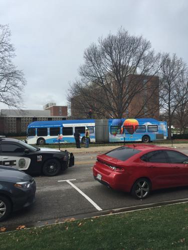 Silver Loop bus goes off-road, passengers safe | | purdueexponent.org