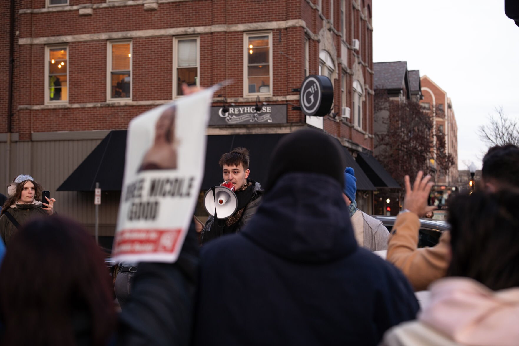 Photo gallery: Students for a Democratic Society host ICE protest ...