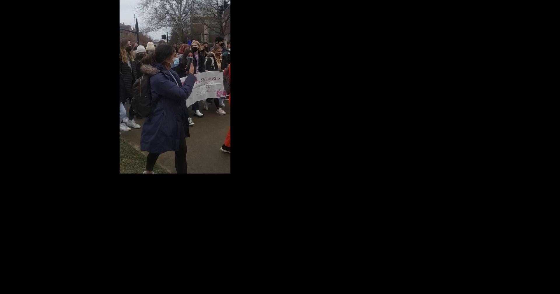1/14/22 Purdue SWE Protest, Video of the March on Hovde Hall | Campus ...