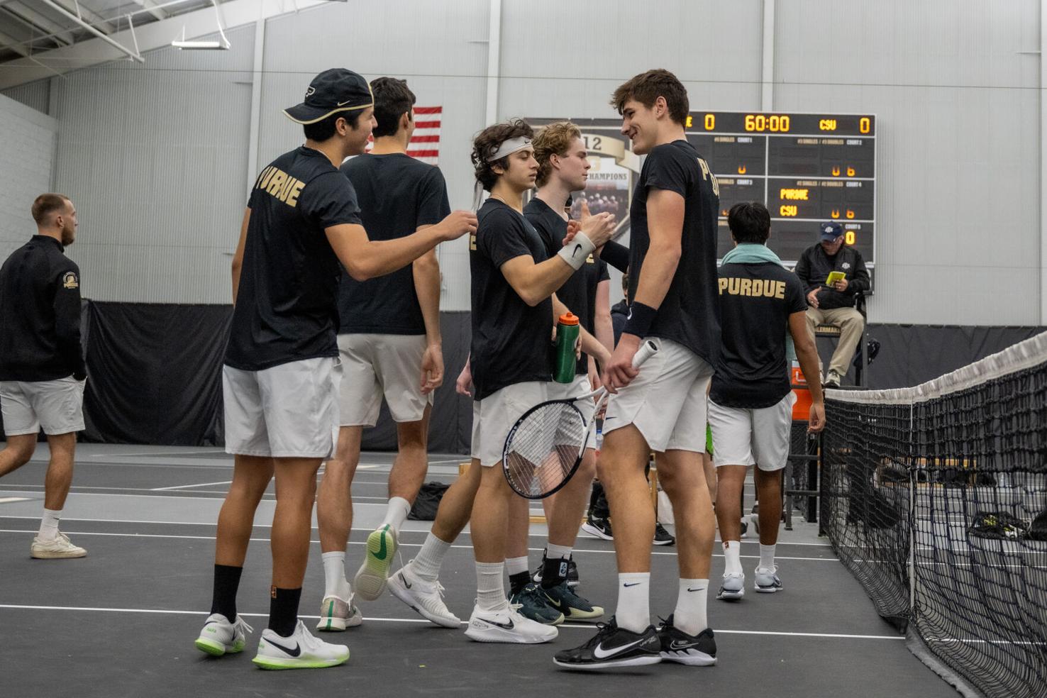 Boiler tennis opens spring season with busy weekend | Men's Tennis ...