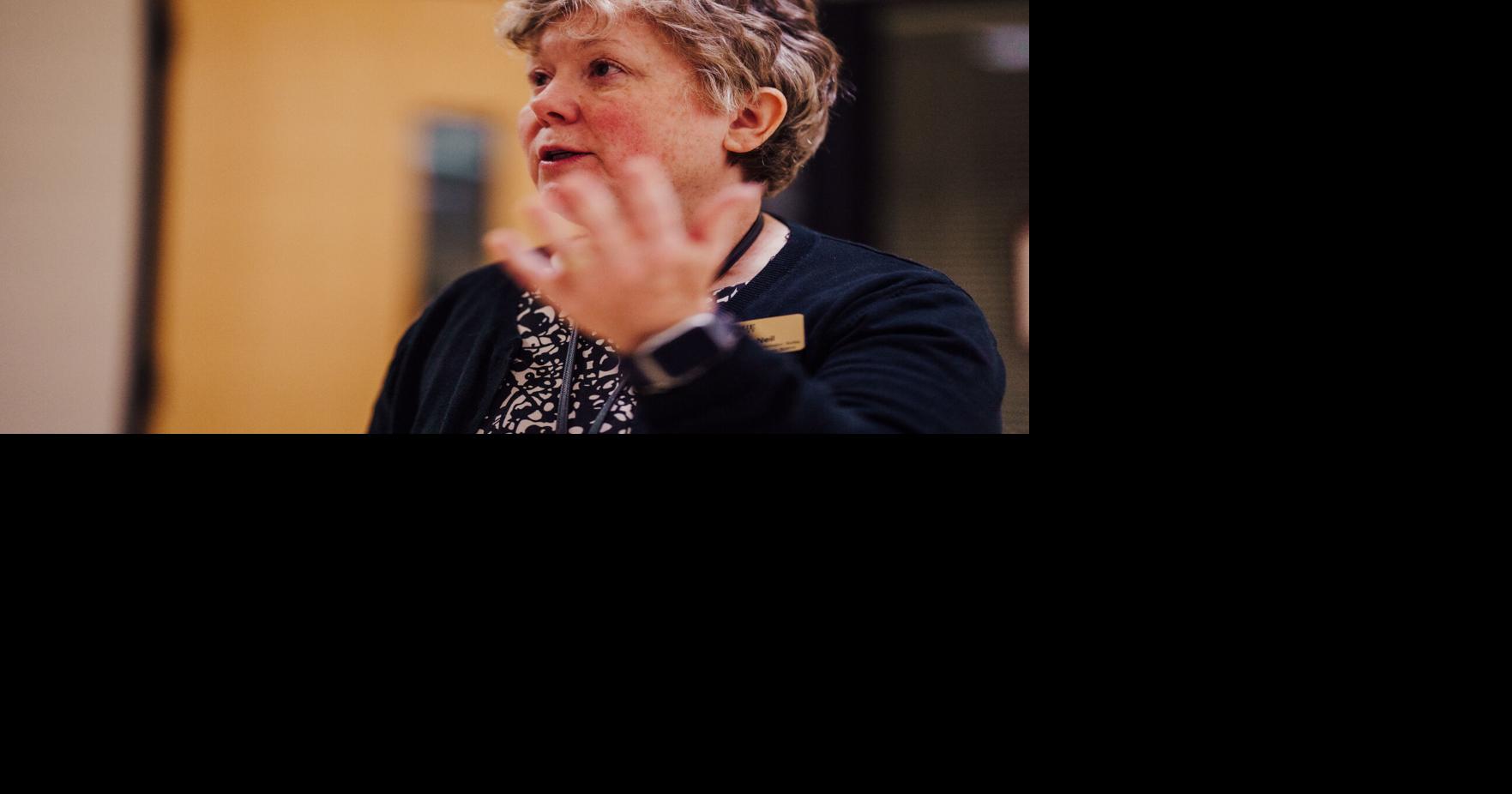 01/05/24 HSEE reopening second and third floor library, Dean of Library ...