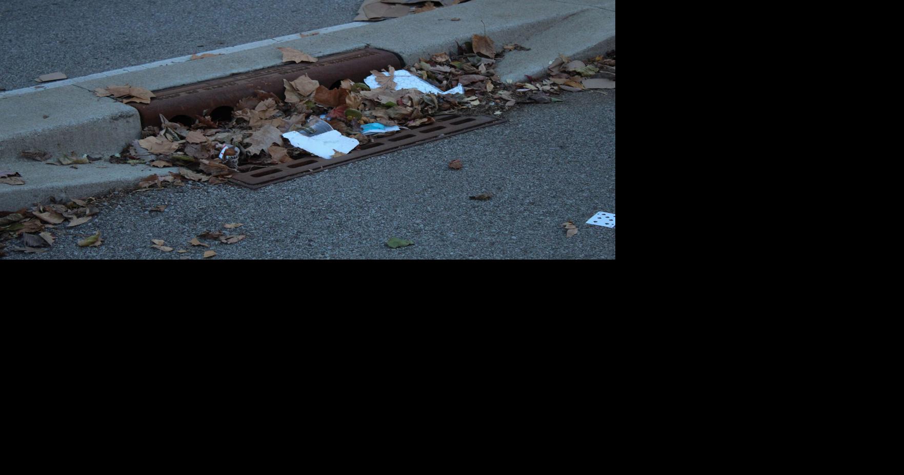 11/6/22 Trash around campus, storm drain | Campus | purdueexponent.org