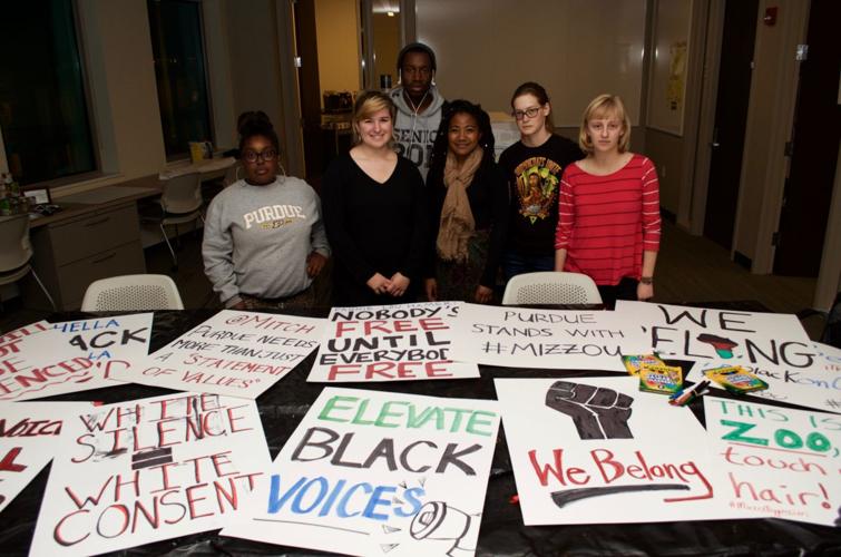 11/12/15 Purdue Social Justice Coalition Protest Preparation | Campus ...
