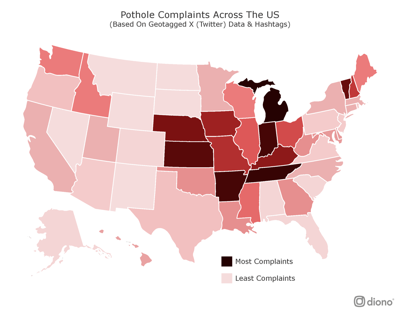 Indiana No. 3 in pothole complaints | City & State | purdueexponent.org