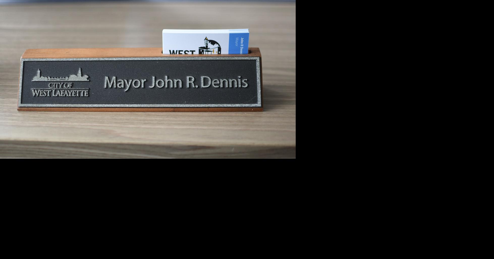 11/1/23 Mayor John Dennis interview, name plate | City & State ...
