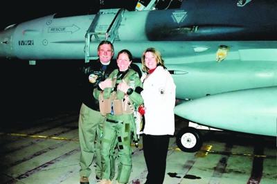 Fighter pilot wants students to benefit from her award | Campus ...
