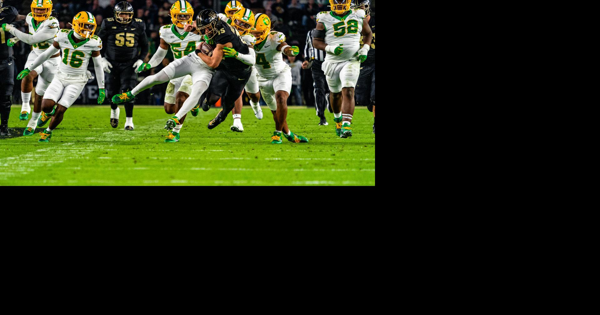 Purdue Football puts up goose egg against the Oregon Ducks | Football ...