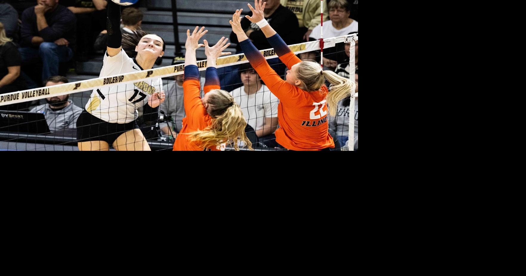 Purdue volleyball sweeps Illinois | Volleyball | purdueexponent.org