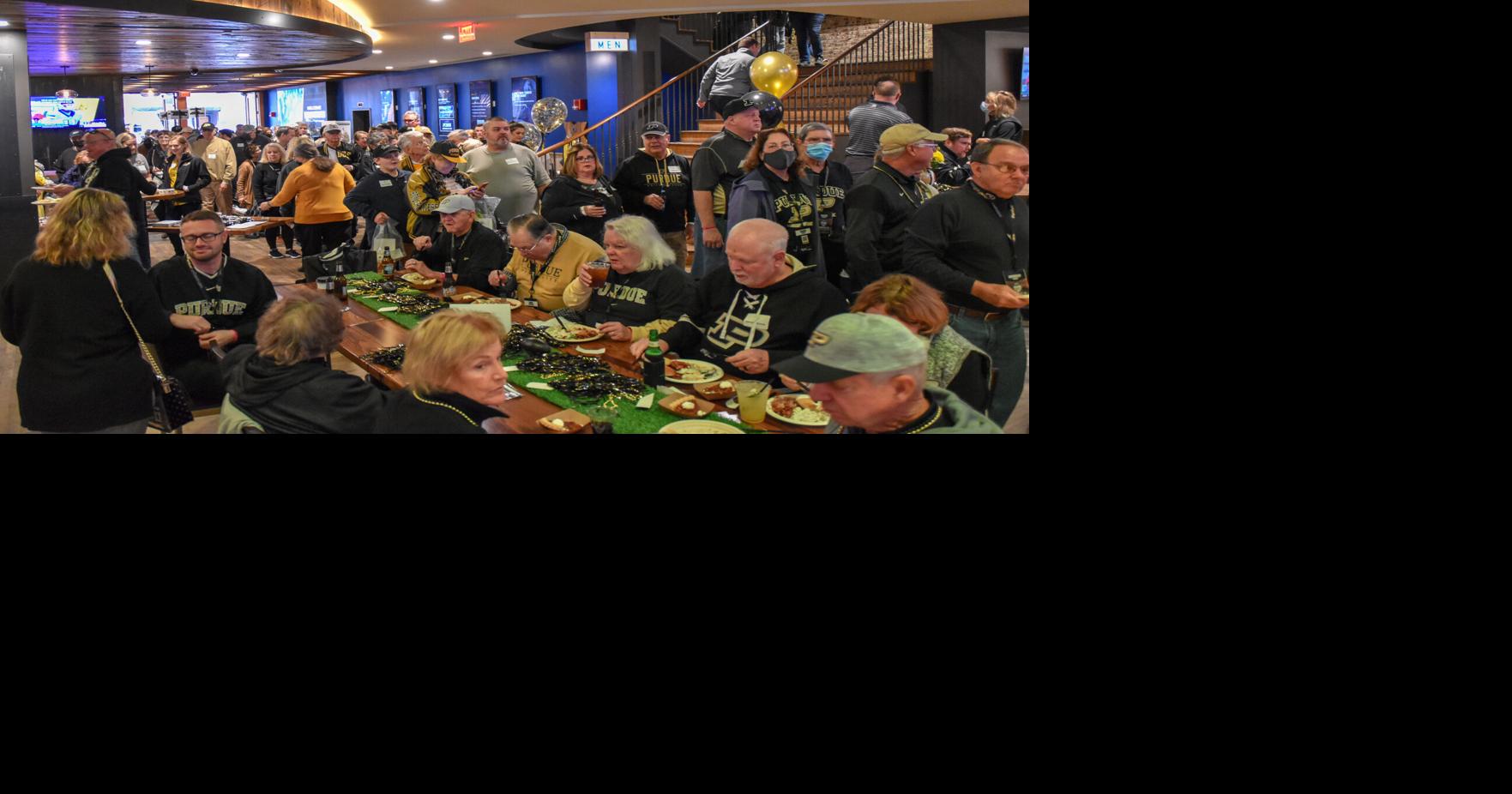 12/20/21 Purdue fans tailgate ahead of the TransPerfect Music City Bowl ...