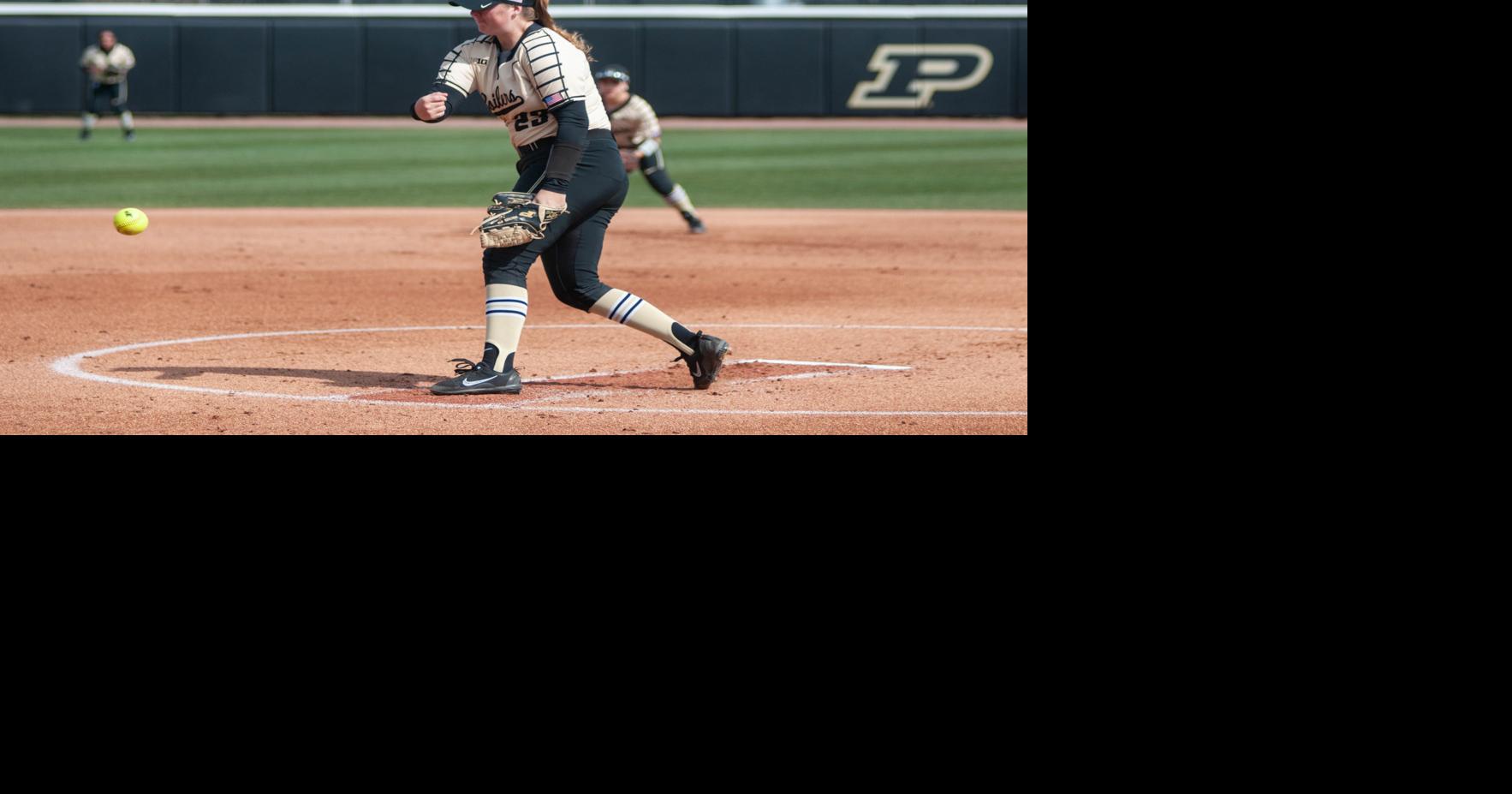 Pitcher sets new records as Purdue softball clinches tourney spot ...