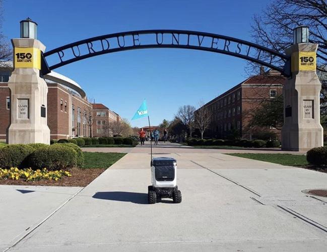 Kiwi robot presses pause on Purdue | Campus | purdueexponent.org