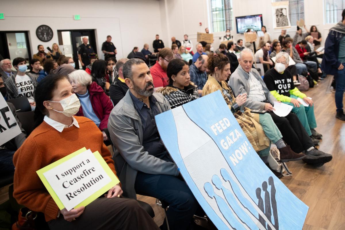 Photo gallery: 4/1/24 West Lafayette City Council hears Palestine ...
