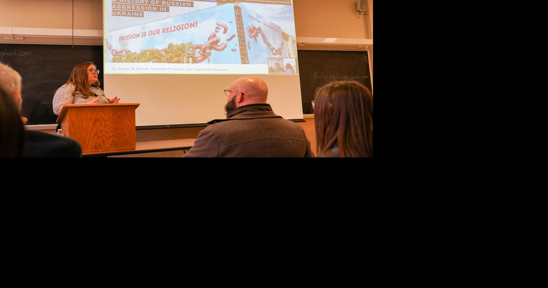 Ukraine War Event, Dr. Amber Nickell | Campus | purdueexponent.org