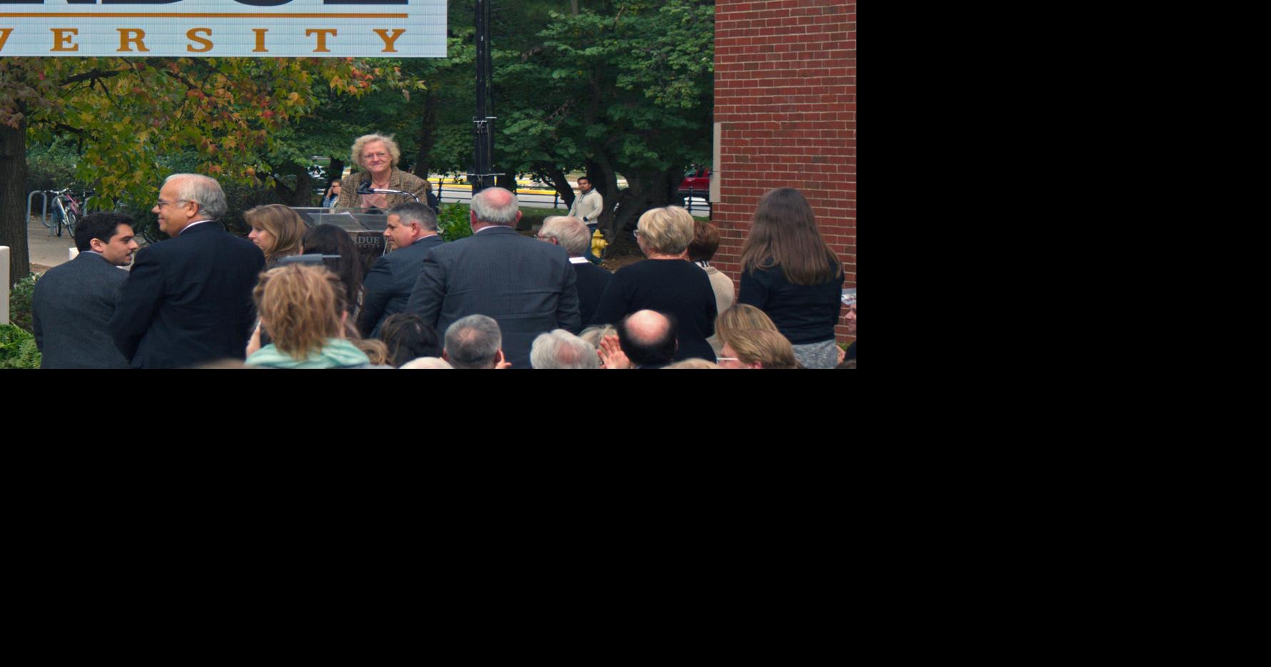 Grissom Hall celebrates reopening with alumni ceremony | Campus ...