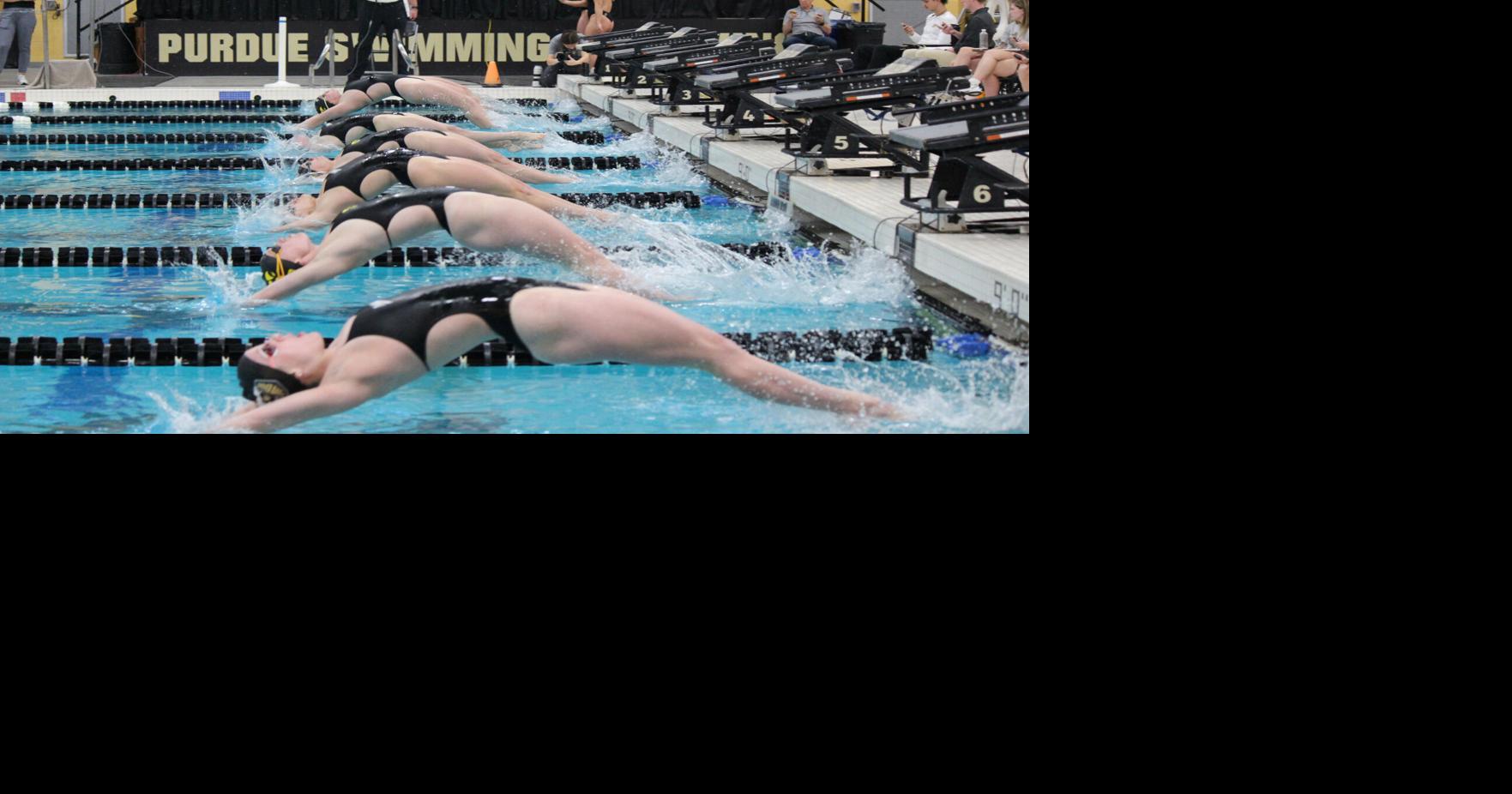 Purdue women’s swimming and diving coasts past Iowa | Women's Swimming ...