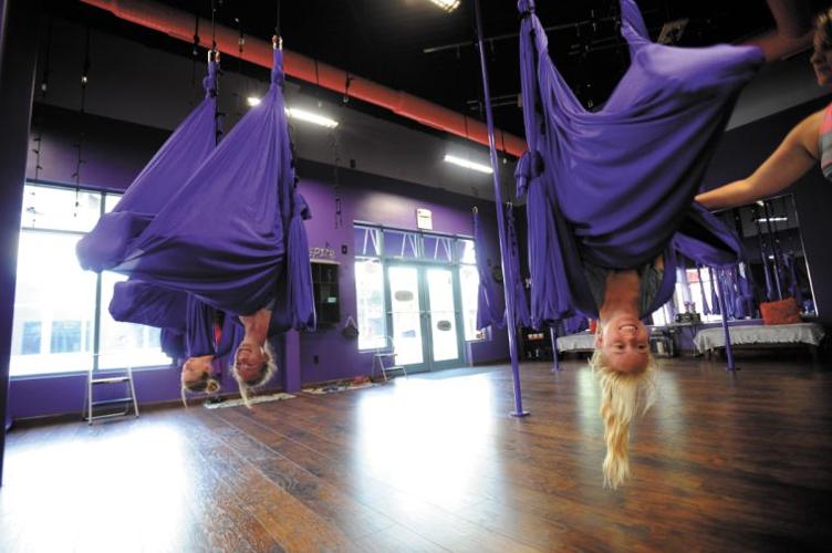An inside look at aerial yoga at Studio Soar | Features ...